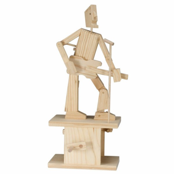 Timberkits The Guitarist Wooden Self Assembly Automaton Kit for sale ...