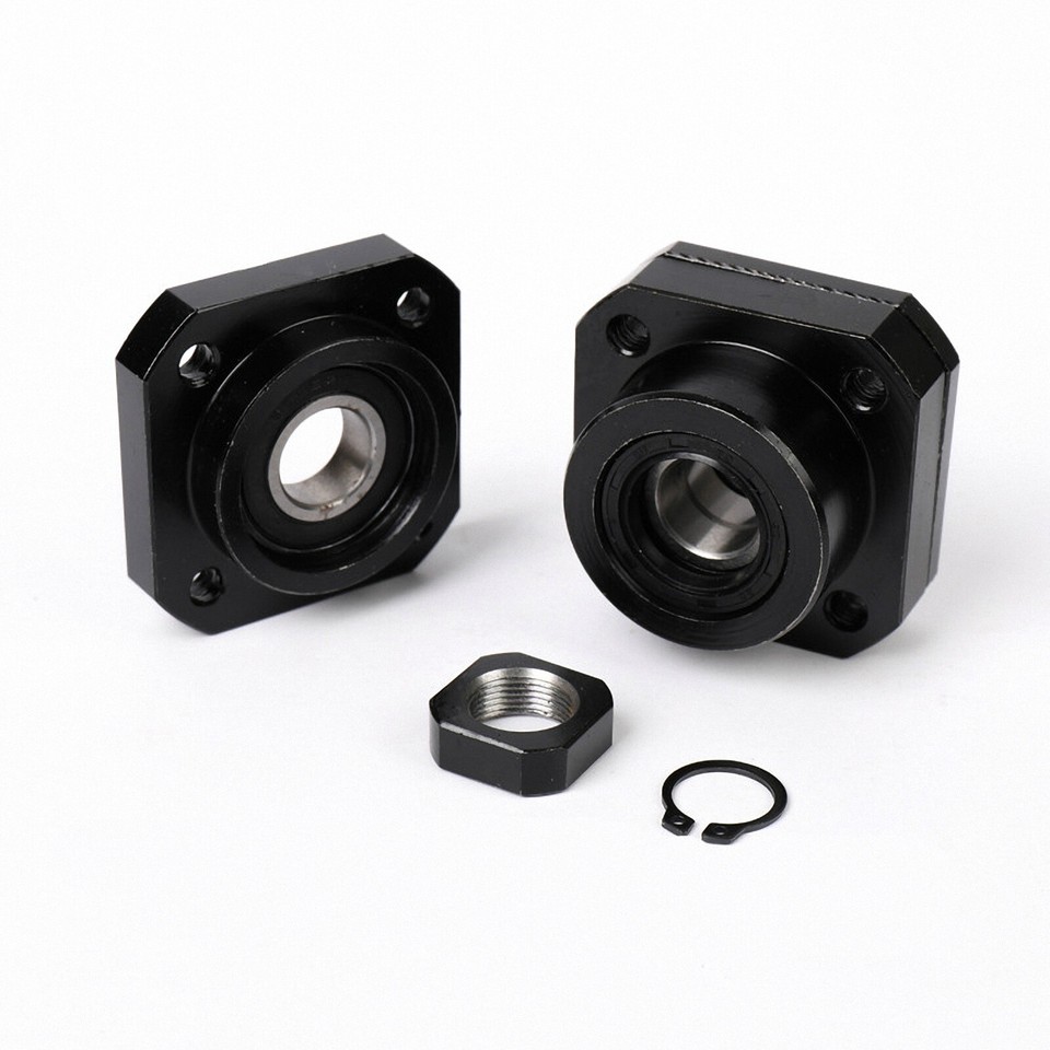 FK/FF12 End Support (FK12 FF12 Each 1Pcs) With Angular Contact Bearing ...