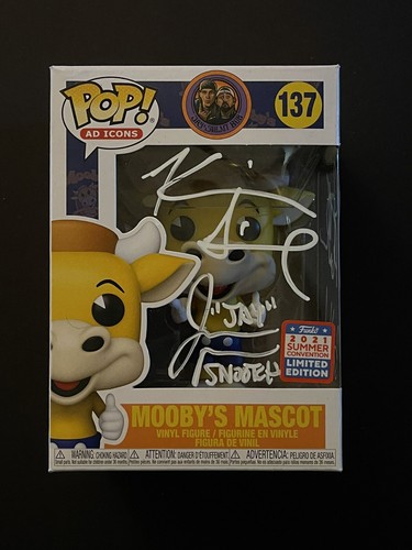 Kevin Smith Jay Mewes (CLERKS) Cast Signed Mooby’s Mascot Funko Pop 137 ...