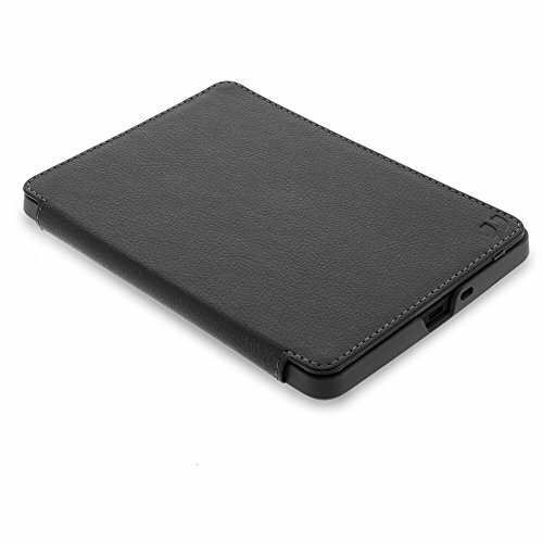 Verso Kindle Voyage Case - Classic Black Slim Fit Premium PU Leather ...