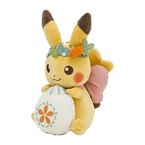 Pokemon Center Original Plush Pikachu Pikachu's Easter Egg Hunt 21.5 × ...