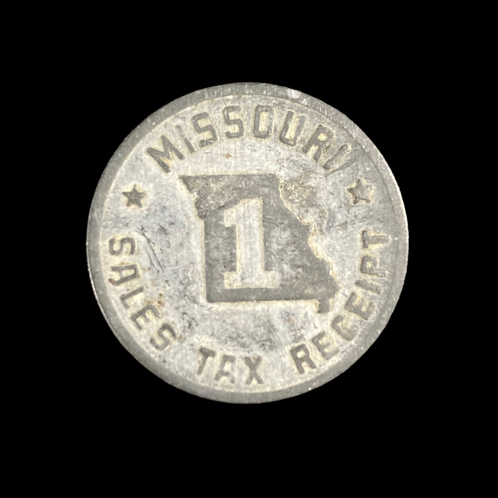Vintage Missouri Sales Tax Receipt Metal Token Coin | eBay
