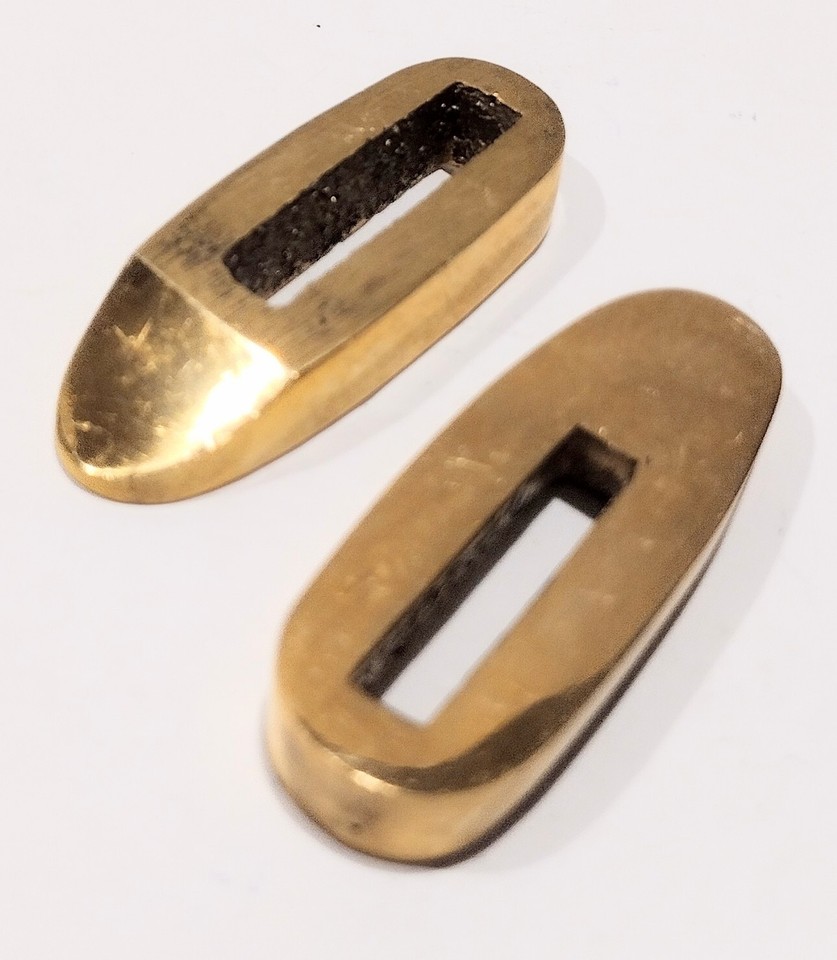 NEW USA BRASS FINGER GUARD BOLSTER CUSTOM KNIFE BLANK MAKING SUPPLIES ...