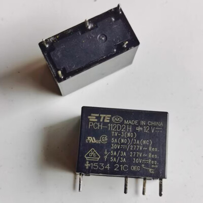 1Pce PCL-112D2H General Purpose Relay SPDT (1 Form C) 12VDC 30V--/277V ...