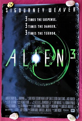 ORIGINAL 1992 ALIEN 3 MOVIE POSTER SIGOURNEY WEAVER 27" X 40" | eBay