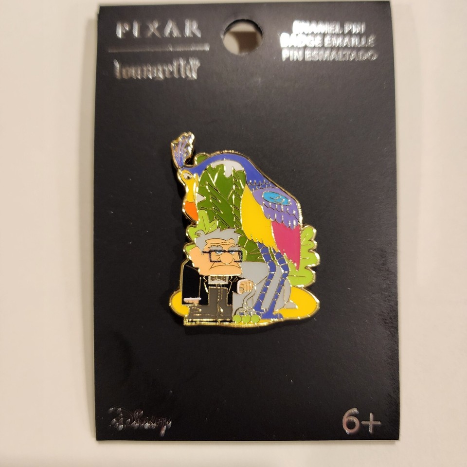 Loungefly Disney Pixar UP Carl and Kevin Jungle Enamel Pin NEW | eBay
