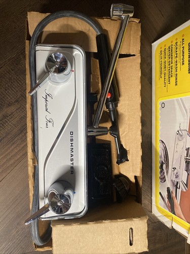 Dishmaster M76 Imperial Four Kitchen Faucet - Chrome (30076) for sale ...