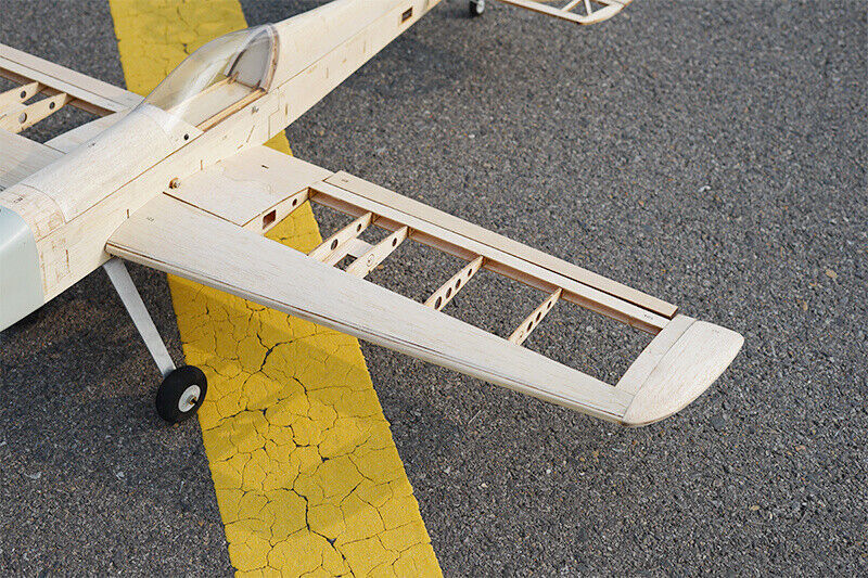 RC Model Airplane 1010mm Balsa Wood Fixed Wing F3A Sports Aircraft KIT ...