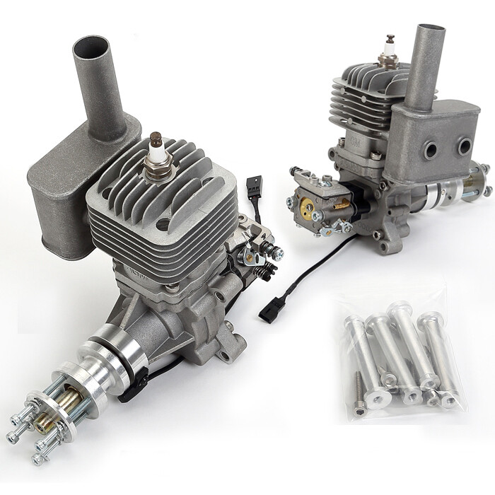 AGM 30cc DLE 30CC Gasoline Gas Petro Engine w/ Muffler For RC Model Aircraft | eBay UK