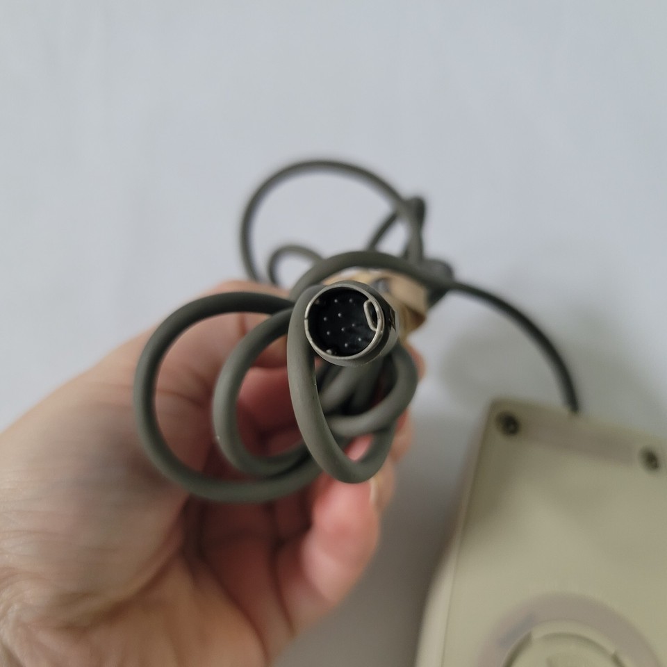 Vintage Rare Microsoft 2-Button 9-Pin Serial 1980's Computer Mouse ...