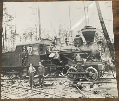 Book Clipping Photo Heisler Locomotive #1470 1922 B&B Logging | eBay