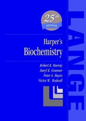 Harper's Biochemistry by Granner, Daryl K.; Mayes, Peter A.; Murray ...