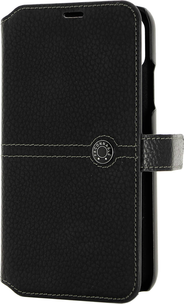Faconnable FAI1861BKBL100 - iPhone 2018 XR Booktype Case Black Lacquer ...
