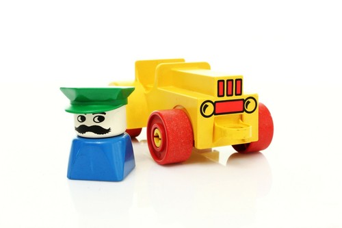 Lego Duplo Town Farm Set 2621-2 Tractor 100% complete vintage rare 1981 ...