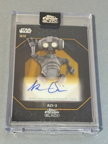 AZL-3 Droid Gold Refractor Auto /50 Star Wars 2024 Topps Chrome AZI-3 ...