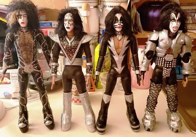 KISS CUSTOM 1:6 1976 DESTROYER ERA 12" DOLL ACTION FIGURE REPLICA SET ...