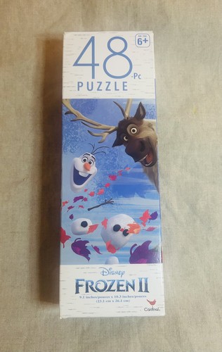 Disney Frozen II Olaf & Sven 48 Piece Puzzle - Complete & Sealed! Ships ...