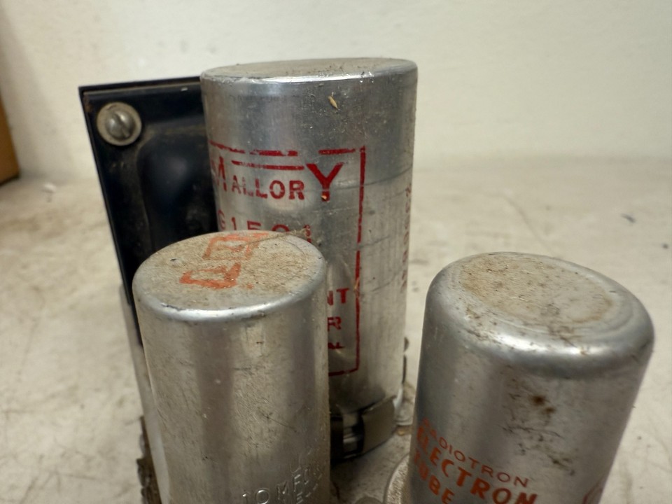 Vintage Homemade Tube Amplifier CB Radio Stereo Guitar Power Supply ...