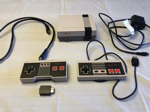 Nintendo NES Classic Edition Mini Console CLV-001 30 Games Cables ...