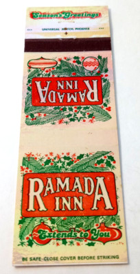 Vintage Matchbook: Christmas, Ramada Inn, Coraopolis, PA | eBay