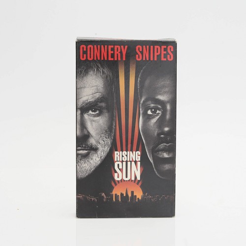 Rising Sun VHS 1993 Movie Vintage Sean Connery Wesley Snipes ...