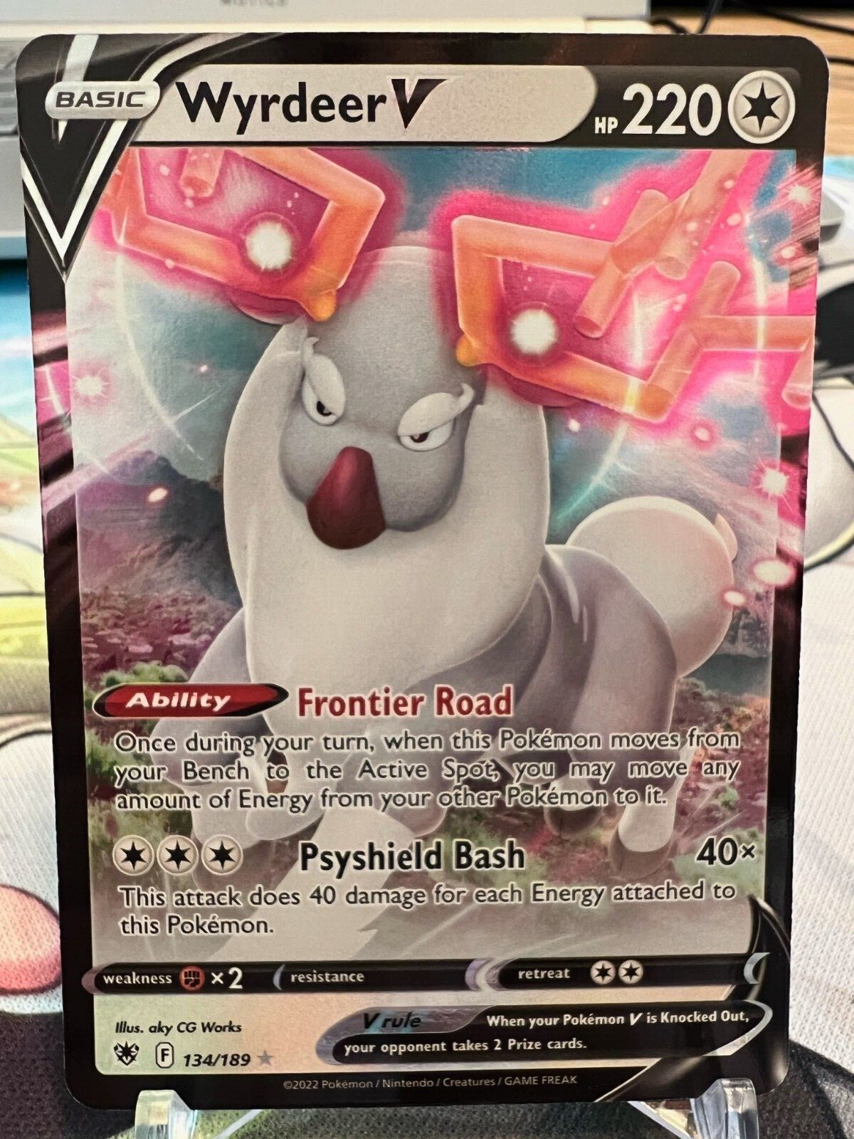 Wyrdeer V - 134/189 Ultra Rare Astral Radiance NM Pokemon TCG | eBay