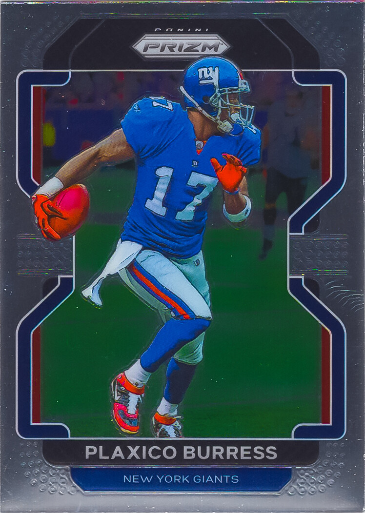 Plaxico Burress 2021 Panini Prizm Football Chrome Base Card #236 New ...