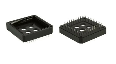 ZOCCOLO PLCC 84 PIN THT per circuiti integrati socket 84 pin contatti ...