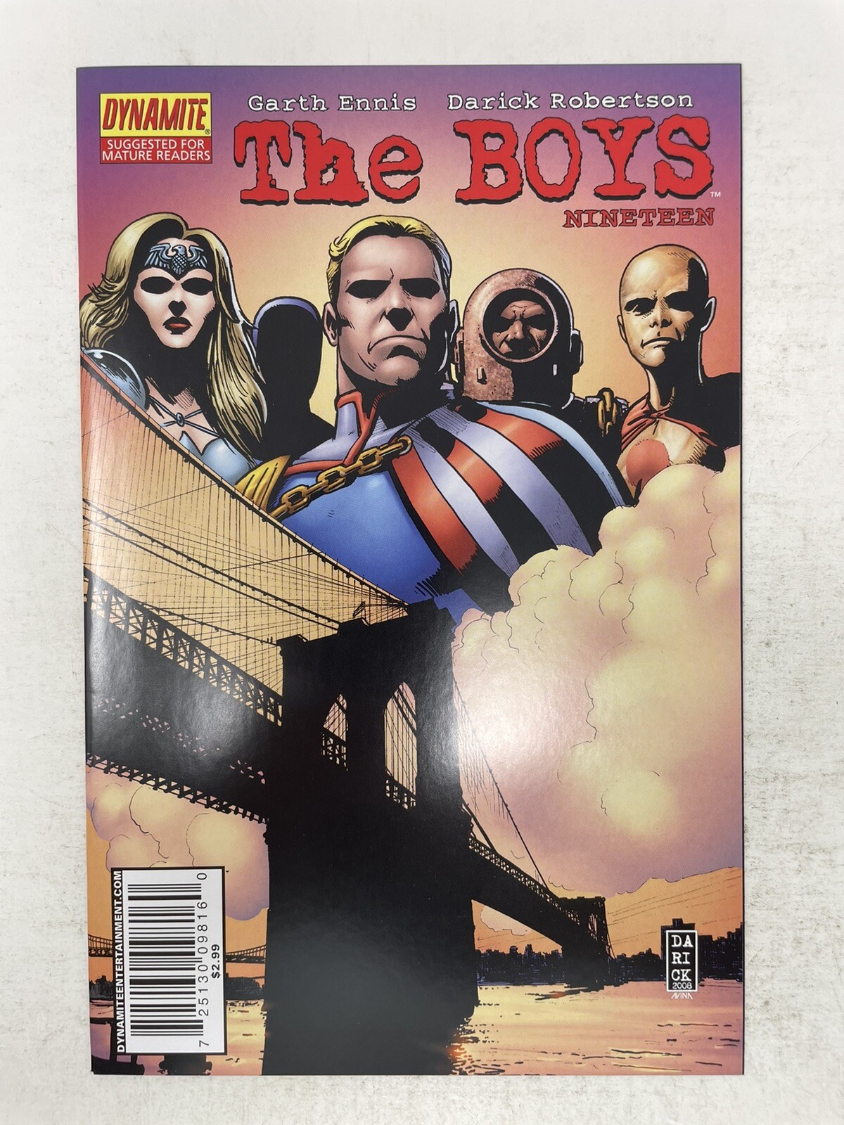 The Boys #19 Dynamite Comics 2008 1st Appearance of Lamplighter | eBay