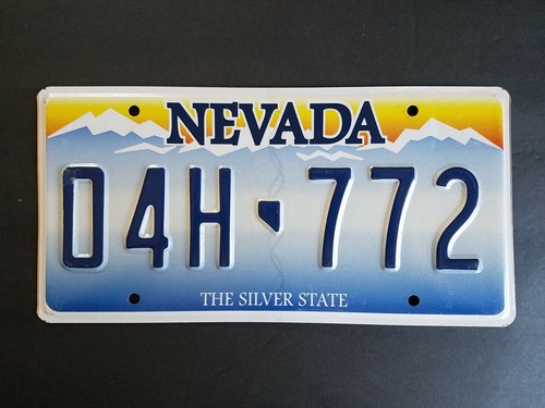 2016 Nevada NV License Plate 04H 772 | eBay