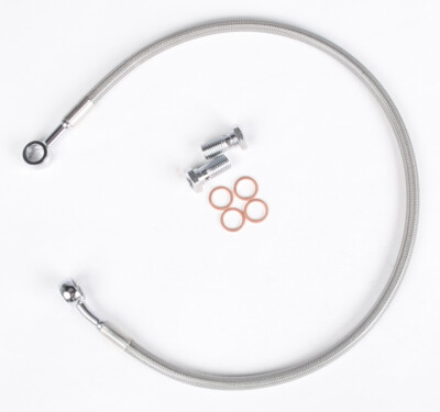 Streamline ATV Universal Braided Brake Line Kits 22" Clear Rear UNIV-R ...