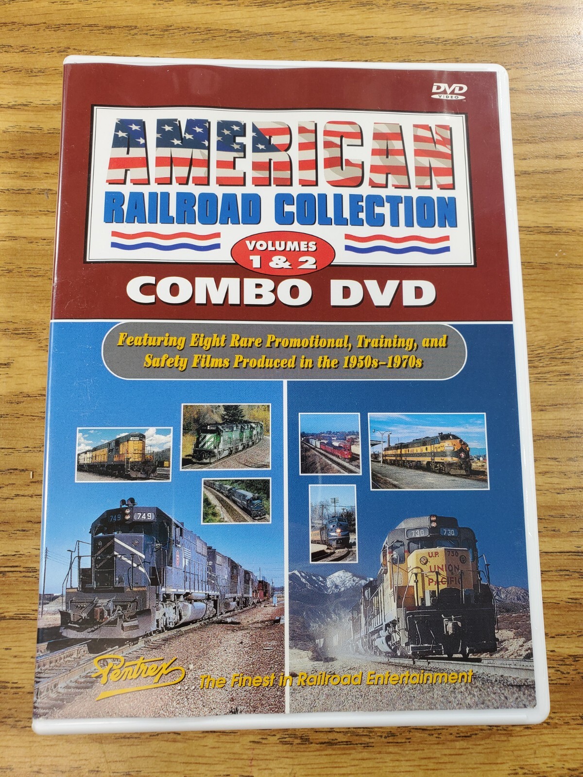 Pentrex DVD Railroad Video American Railroad Collection Volumes 1 & 2 ...