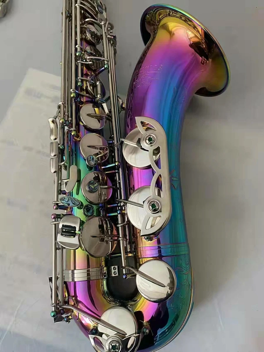 Colorful Saxophones