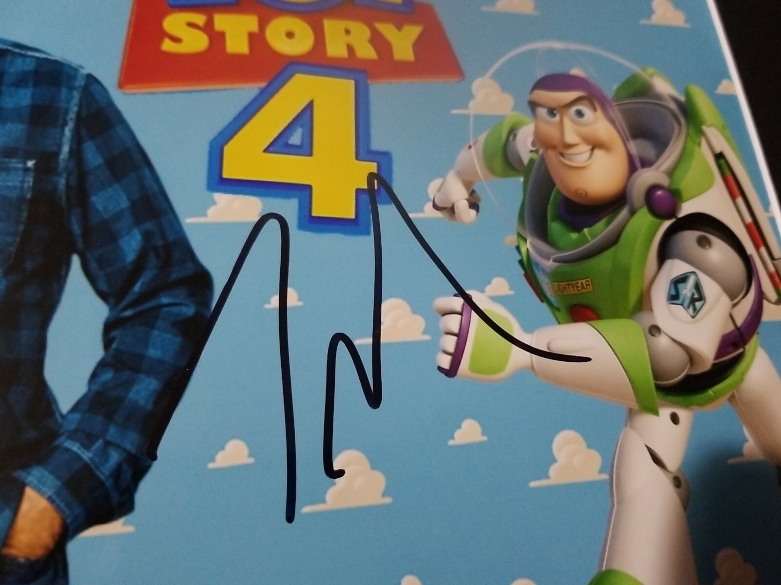 Toy Story Buzz Lightyear TIM ALLEN signed Framed Matted autographed ...