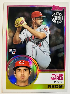 Tyler Mahle RC 2018 Topps Series 2 Silver Pack Rookie Card #57 ...