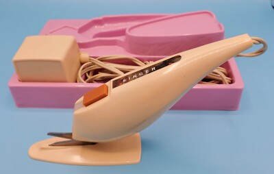 VINTAGE SINGER ELECTRIC SCISSORS 1960s with Case | eBay