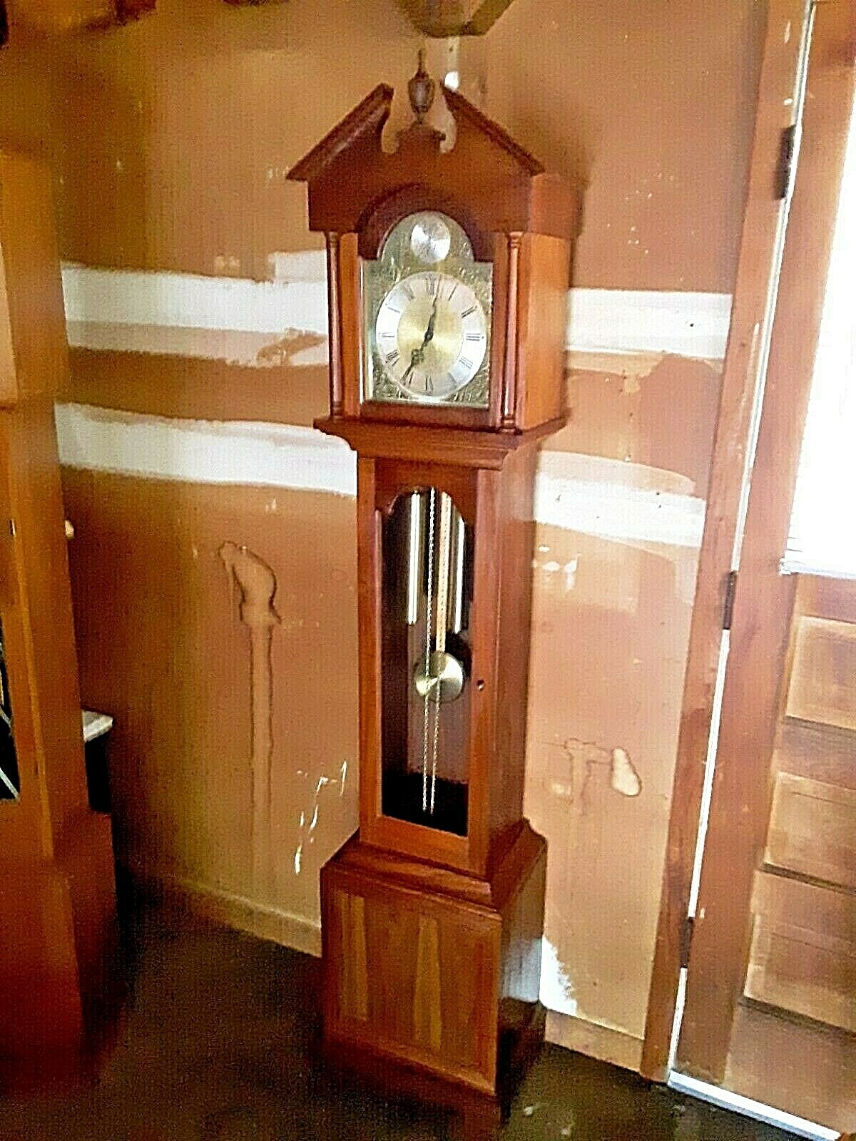 Tempus Fugit Grandfather Clock Diagram
