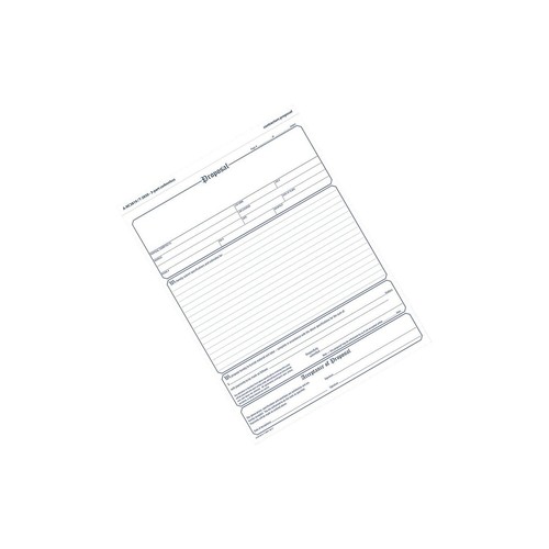 ABF NC3819 Adams 3-part Carbonless Contractors Proposal Forms Abfnc3819 ...
