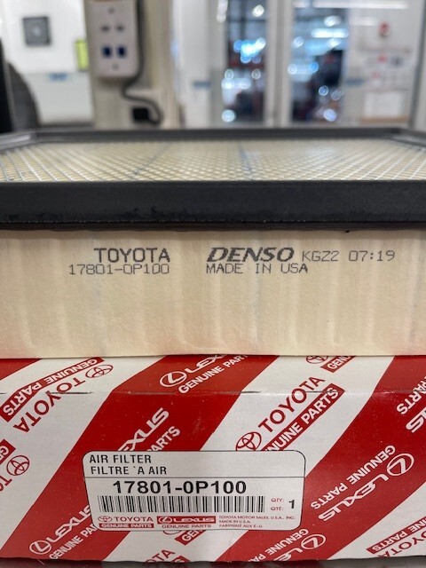2016-2023 Tacoma 3.5L 2014-2021 Tundra 5.7 Toyota Genuine Air Filter ...