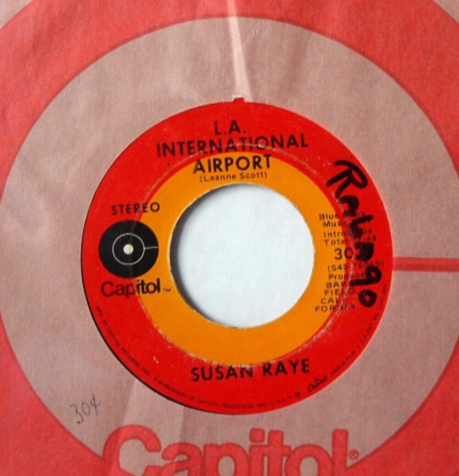 Susan Raye - L.A. International Airport - Capitol Records - 3035 - 7 ...