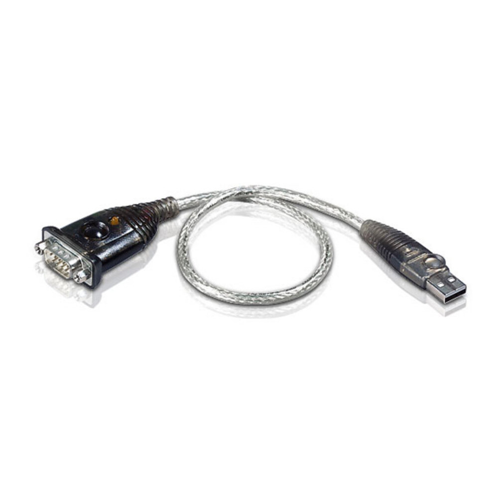 ATEN UC232A Usb To Rs-232 Adapter Type A Left Connector Male Gender 9 ...