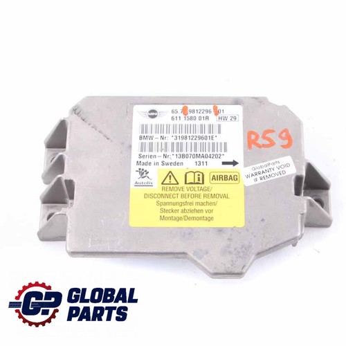 Airbag Module Mini R57 R59 Cabrio Convertible ECU Control Unit Air Bag ...