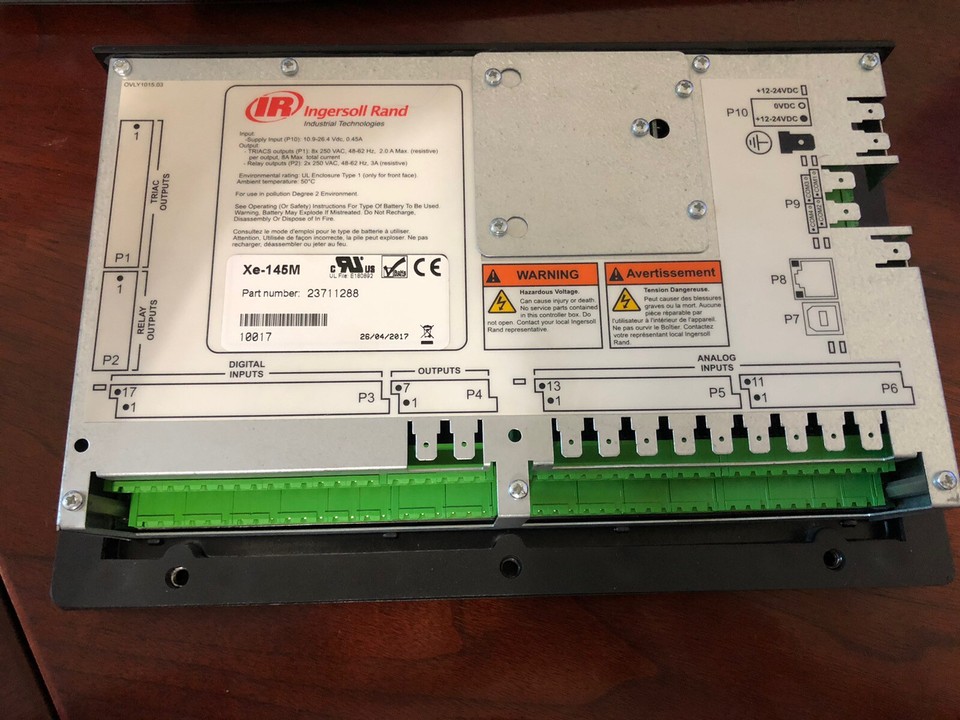Ingersoll Rand XE-145M Control Panel controller 23711288. | eBay