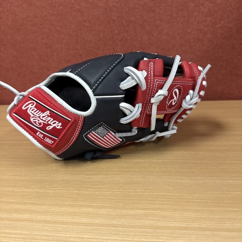 Rawlings GG Elite 11.5" RHT- Red/White/Blue Leather NWOT | eBay