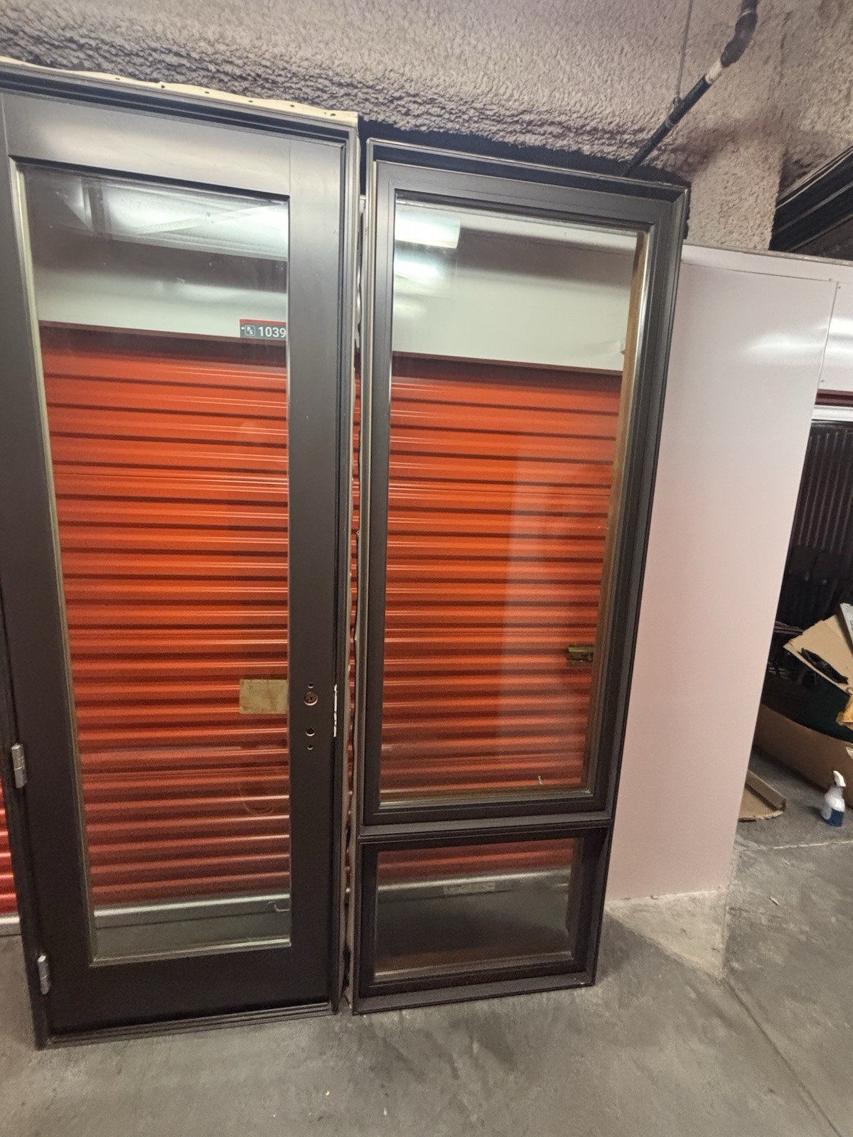 Marvin Custom Wood Entry Door W/side Panel. Aluminum Clad, E2 Glass ...