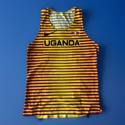Nike Pro Elite Uganda International Team Distance Singlet CI8119-728 ...