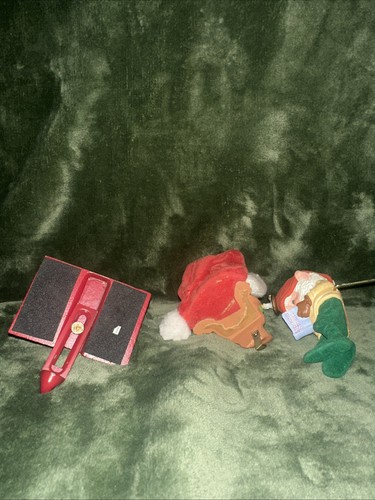 Vintage Lot Of Stocking Holders Hallmark Storytime Elf Merry Mouse W ...