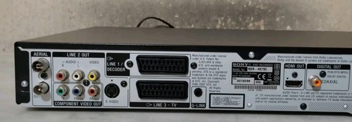 SONY RDR-HX780 DVD RECORDER WITH 160GB HDD, HDMI, ORIGINAL REMOTE ...