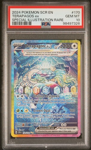 2024 POKEMON SCR EN-STELLAR CROWN SPECIAL ILLUSTRATION RARE TERAPAGOS ...