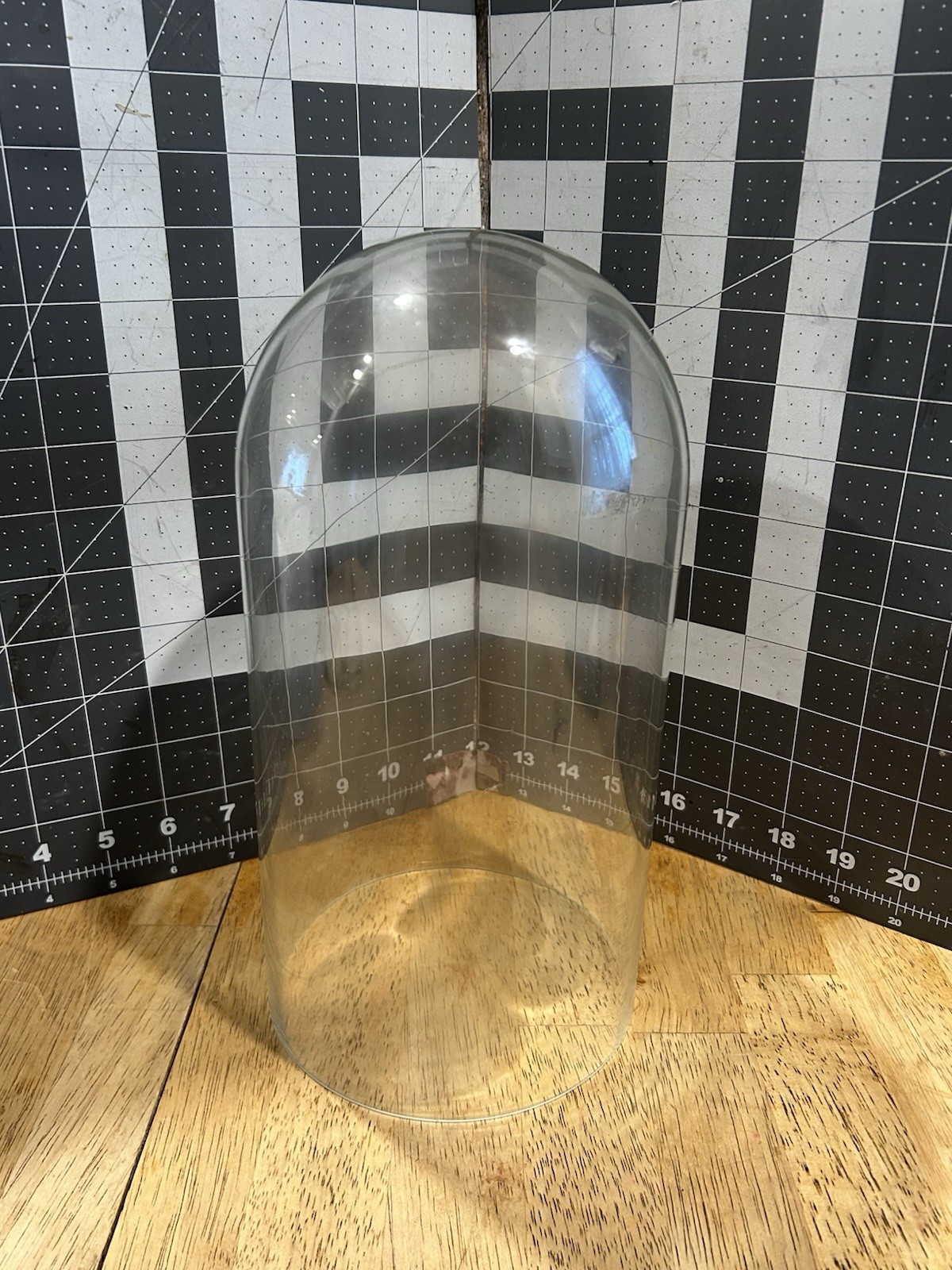 KUNDO OVAL GLASS ANNIVERSARY CLOCK DOME PARTS Read Description | eBay